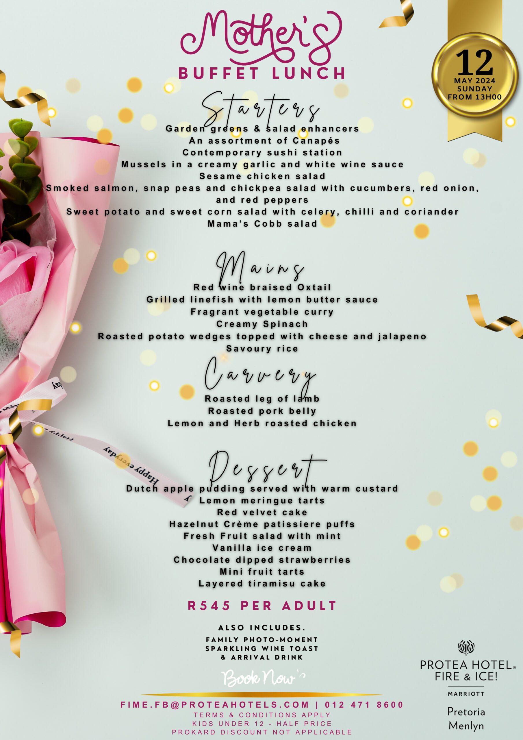 30+ Mother's Day restaurant specials around SA | Dineplan Blog